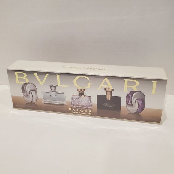 BVLGARI | Bath & Body | Bvlgari 5 Pc Gift Set For Women7 Oz 5 Ml Edp Mini Spray Setjasmin ...